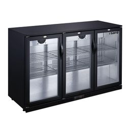 ich-zapfe SARO Bark&uuml;hlschrank, Bark&uuml;hler, Backbarcooler mit 3 T&uuml;ren, Modell BC 330