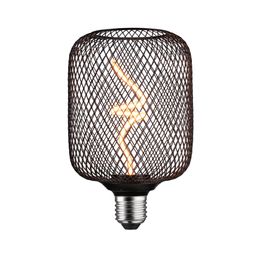 Paulmann LED-Leuchtmittel 'Metallic Glow' dimmbar Zylinder smoky E27 4 W 160 lm warmwei&szlig;