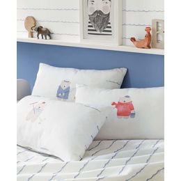 Casadeco My Little World Tapete uni blau