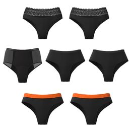 Woche Komplettset Periodenunterw&auml;sche, Menstruationsunterw&auml;sche, Periodenslip