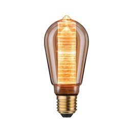Paulmann LED-Leuchtmittel 'Inner Glow' dimmbar Kolben gold E27 3,6 W 120 lm warmwei&szlig;