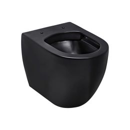 Sch&ouml;ner Wohnen Kollektion Sch&ouml;ner Wohnen Kollektion Wand-WC 'Antus' sp&uuml;lrandlos mattschwarz ohne WC-Sitz
