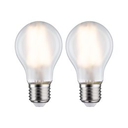 Paulmann LED-Leuchtmittelset Standardform E27 7 W 806 lm warmwei&szlig; 2 St&uuml;ck