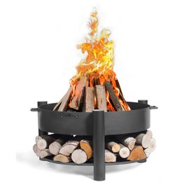 Feuerschale 'Montana' schwarz &Oslash; 88 x 45 cm