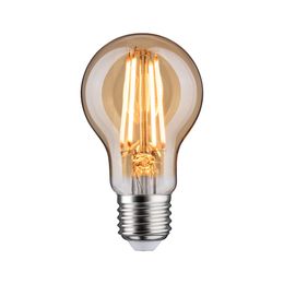 Paulmann LED-Leuchtmittel '1879' dimmbar Standardform gold E27 6 W 470 lm warmwei&szlig;
