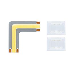 Paulmann LED-Strip 'MaxLED 1000 Full-Line COB Edge Daylight' 90&deg; Ecke 0,6 W silber