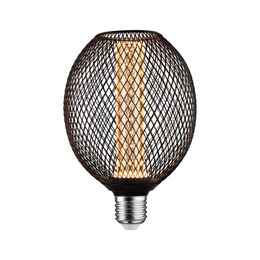 Paulmann LED-Globe 'Metallic Glow Spiral' E27 4,2 W 200 lm schwarz