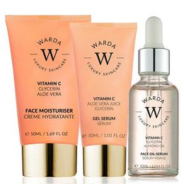Skin Glow Boost Vitamin C Moisturiser 50m + Vitamin C Glow Boost Oil-Serum 30ml + Skin Glow Boost Vitamin C Gel Serum 30ml