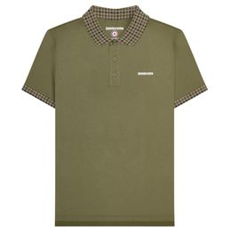 Lambretta - "SS25" Poloshirt f&uuml;r Herren (Khakigr&uuml;n)