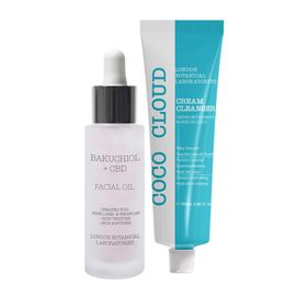Coco Cloud Cream Reiniger 100ml + Bakuchiol + CBD Serum 30ml