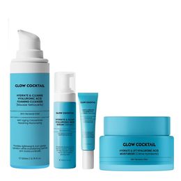 Hydrate & Lift Hyalurons&auml;ure Feuchtigkeitscreme 50ml + Hydrate & Plump Hyalurons&auml;ure Serum 30ml + Hydrate & Brighten Hyalurons&auml;ure Augencreme 15ml + Hydrate & Cleanse Hyalurons&auml;ure Schaumreiniger 200ml
