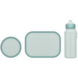 Lunchbox Mepal "Lunchset Campus 3er Set", gr&uuml;n (cool mint), B:2cm H:2cm L:2cm, ABS-Kunststoff, Lebensmittelaufbewahrungsbeh&auml;lter, Lunchbox