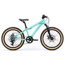 Jugendfahrrad Bikestar Gr. 28, gr&uuml;n, Fahrr&auml;der, Kinder, 28cm, 20 Zoll (50,80cm)
