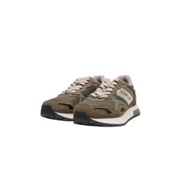 Sneaker Replay "Replay BULLET UNION", Herren, Gr. 42, military gr&uuml;n, Kunstfaser, Schuhe Sneaker