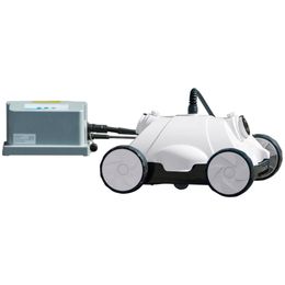 Poolbodensauger Infinite Spa "RobotClean 1", wei&szlig;, B:300cm H:490cm L:700cm, Kunststoff, Poolbodensauger, au&szlig;ergew&ouml;hnliche Filterfeinheit