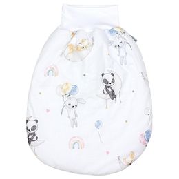 Babyschlafsack TUPTAM "Strampelsack Baby Strampelsack mit Bund f&uuml;r M&auml;dchen und Jungen" Gr. 6 bis 12, tiere, luftballons, mond, Schlafs&auml;cke, Baby, L: 80cm, Obermaterial: 100% Baumwolle CO., L:80cm