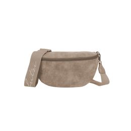 Umh&auml;ngetasche Fritzi aus Preussen "Fritzi Bum", Damen, Gr. B/H/T: 9cm x 13cm x 29cm, braun, Kunstfaser, unifarben, Taschen Umh&auml;ngetasche, mit breitem, abnehmbarem Schultergurt