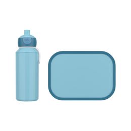Lunchbox Mepal "Lunchset Campus 2er Set", blau (cool blau), B:2cm H:2cm L:2cm, ABS-Kunststoff, Lebensmittelaufbewahrungsbeh&auml;lter, Lunchbox