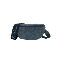 Umh&auml;ngetasche Fritzi aus Preussen "Fritzi Bum", Damen, Gr. B/H/T: 9cm x 13cm x 29cm, blau, Kunstfaser, unifarben, Taschen Umh&auml;ngetasche, mit breitem, abnehmbarem Schultergurt