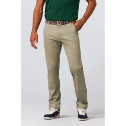 Chinos MEYER "ROMA", Herren, Gr. 36, L&auml;nge 34, beige (stein), 96% Baumwolle, 4% Elasthan, unifarben, regular fit lang, Hosen, aus Bio-Baumwolle