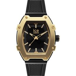 Ice Watch Quarzuhr ICE-WATCH "ICE boliday - Women - Plastic - Small - 3H", schwarz, Armbanduhren, Damen, Quarzuhr, Armbanduhr, Damenuhr, Silikonarmband, analog