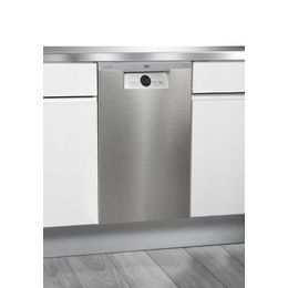 Beko Unterbaugeschirrsp&uuml;ler "BDUS26040XQ", Energieeffizienz: C (A-G), silber (edelstahllook), B:44,8cm H:81,8cm T:57cm, Geschirrsp&uuml;ler, SelfDry