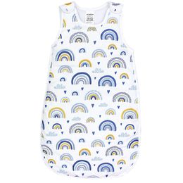 Babyschlafsack TUPTAM "Kugelschlafsack Baby Ganzjahres Schlafsack Wattiert" Gr. 68, regenbogen, blau, Schlafs&auml;cke, Baby, L: 74cm, Obermaterial: 100% Baumwolle CO., L:74cm