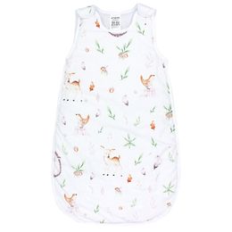 Babyschlafsack TUPTAM "Kugelschlafsack Baby Ganzjahres Schlafsack Wattiert" Gr. 56, waldtiere, igel, rehe, Schlafs&auml;cke, Baby, L: 62cm, Obermaterial: 100% Baumwolle CO., L:62cm