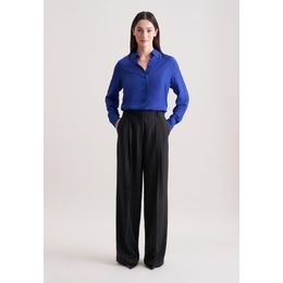 Stoffhose Seidensticker, Damen, Gr. 38, Normalgr&ouml;&szlig;en, grau, 39% Wolle, 33% Polyester, 14% Viskose, 13% Polyamid, 1% Elasthan, Hosen Stoffhose
