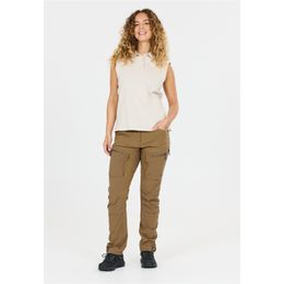 Softshellhose WHISTLER "Kodiak", Damen, Gr. 48, EURO-Gr&ouml;&szlig;en, khaki, 94% Nylon, 6% Elasthan, mehrfarbig, lang, Hosen Softshellhose, mit praktischen Taschen