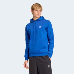 Kapuzensweatshirt adidas originals "TREFOIL ESSENTIALS HOODIE", Herren, Gr. XXL, collegiate royal, Obermaterial: 70% Baumwolle, 30% Polyester, normal, Rundhals, angesetztes B&uuml;ndchen, Sweatshirts, Basic Hoodie, Kapuzenpullover mit Logo