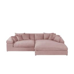 Smart Ecksofa Lianea rosa/pink Ma&szlig;e (cm): B: 291 H: 86 T: 208.0 Sofas > Sofas nach Material > Stoffsofas &raquo; Sofa DE