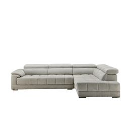 U.N.O uno Ecksofa Mikrofaser Isabeli grau Ma&szlig;e (cm): B: 300 H: 70 T: 211.0 Sofas > Sofas nach Material > Stoffsofas &raquo; Sofa DE