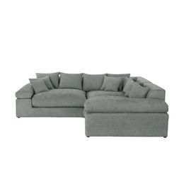Smart Ecksofa Lianea grau Ma&szlig;e (cm): B: 278 H: 86 T: 278.0 Sofas > Sofas nach Material > Stoffsofas &raquo; Sofa DE