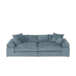 Smart Big Sofa Lianea blau Ma&szlig;e (cm): B: 260 H: 86 T: 133.0 Sofas > Sofas nach Material > Stoffsofas &raquo; Sofa DE