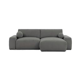 S-STYLE Ecksofa mit Schlaffunktion Puffy braun Ma&szlig;e (cm): B: 266 H: 86 Sofas > Sofas nach Material > Stoffsofas &raquo; Sofa DE