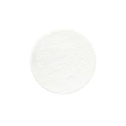 CS Schmal como Hochflorteppich Bunny wei&szlig; Synthetische Fasern &Oslash;: 80 Accessoires > Teppiche f&uuml;r das Wohnzimmer &raquo; Sofa DE