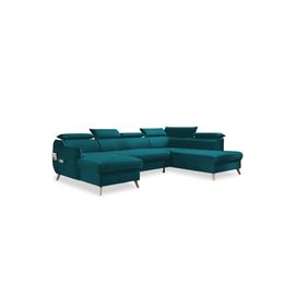 Miuform Wohnlandschaft Sweet Harmony t&uuml;rkis/petrol Ma&szlig;e (cm): B: 321 H: 95 Sofas > Sofas nach Material > Stoffsofas &raquo; Sofa DE