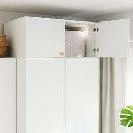 IKEA LASTARE Aufsatzregal mit T&uuml;ren