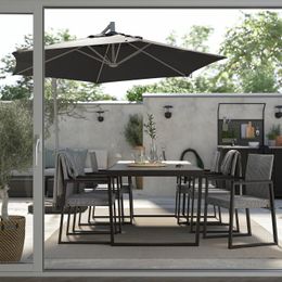IKEA V&Auml;RMANS&Ouml; Tisch+6 St&uuml;hle/au&szlig;en