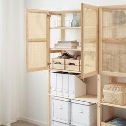 IKEA IVAR Aufbewahrung mit T&uuml;ren