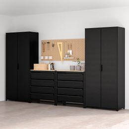 IKEA BROR Aufbew. mit Schrank/Werkbank