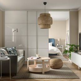 IKEA SKYTTA / F&Auml;RVIK Schiebet&uuml;r-Kombination