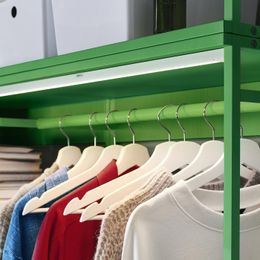 IKEA PLATSA H&auml;ngegarderobe, offen