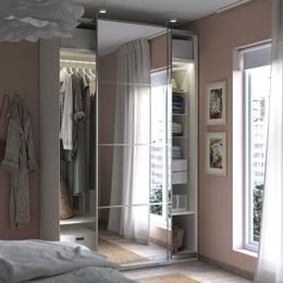 IKEA PAX / AULI Kleiderschrank mit Schiebet&uuml;ren