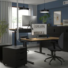 IKEA MITTZON Schreibtisch sitz/steh