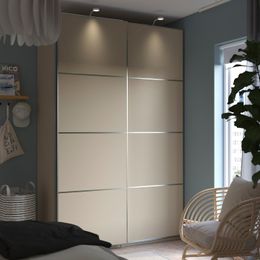 IKEA PAX / MEHAMN Kleiderschrank mit Schiebet&uuml;ren