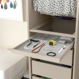 IKEA KOMPLEMENT Ausziehboden mit Schubladenmatte