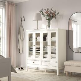 IKEA IDAN&Auml;S Schrank mit Glasfaltt&uuml;ren