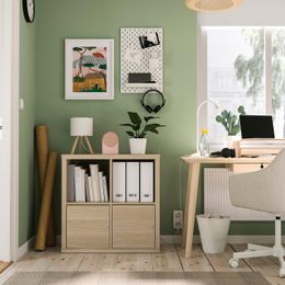 IKEA KALLAX Regal mit T&uuml;ren